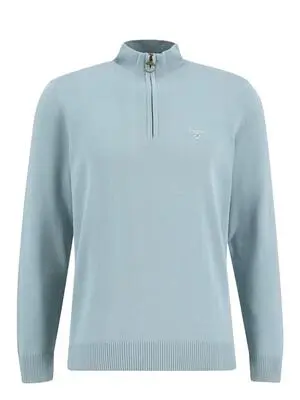 Barbour Half-zip Knit Sweater - Slate Grey
