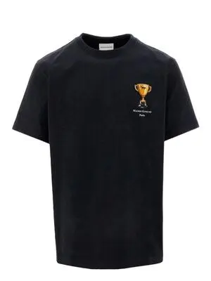 Maison Kitsuné Trophy Print Crewneck T-shirt - Black
