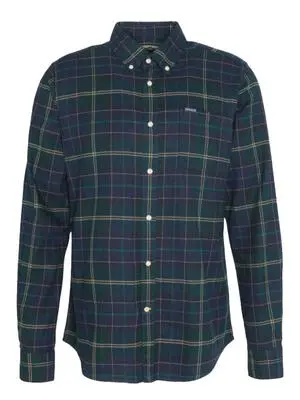 Barbour Check Pattern Shirt - Blue