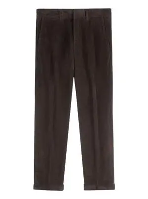 FAY Pleated Tailored Trousers - Brown