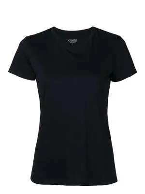 Vince Slim-fit Crewneck T-shirt - Black