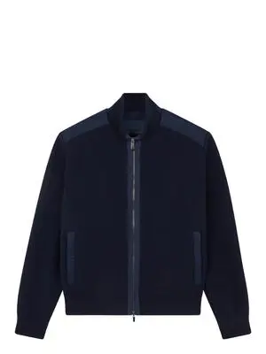 PAUL  SHARK Paul & Shark Zip-up Wool Cardigan - Black