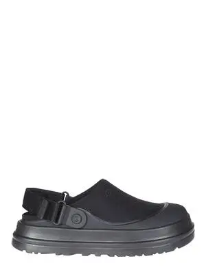 UGG Slip-on Flat Mules With Adjustable Straps - Black