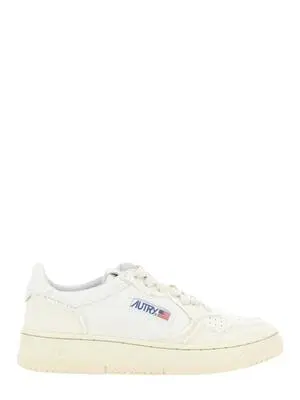 AUTRY Medalist Lace-up Sneakers - White