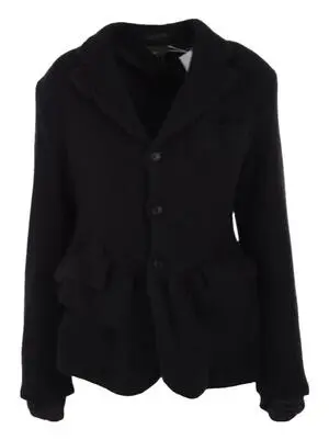 Comme Des Garçons Single-breasted Suit Jacket - Black