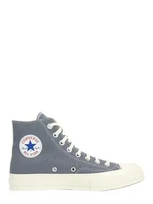 Comme Des Garçons High Top Round Toe Sneakers - Grey