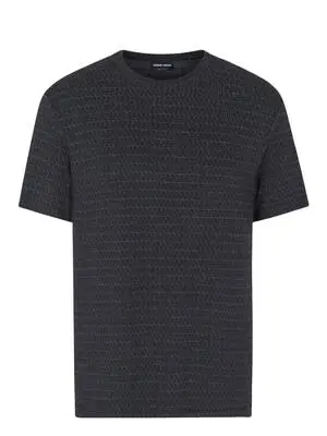 Giorgio Armani Crewneck T-shirt - Black