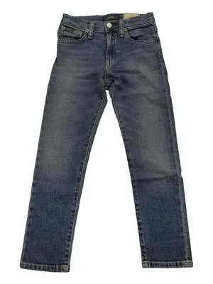 Ralph Lauren Mid-rise Straight Leg Jeans - Black