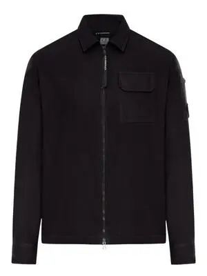 C.P. COMPANY Lens-detail Shirt - Total Eclipse