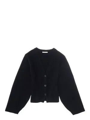 Helmut Lang Cozy Cotton-blend Cardigan - Black