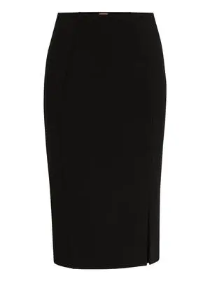 HUGO BOSS Hugo Boss Side-Slit Pencil Midi Skirt