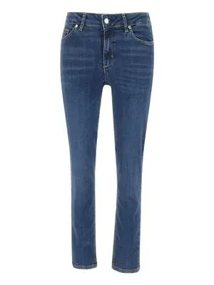 LIU JO Liu Jo "Bottom Up" Ideal Five-Pocket Trousers