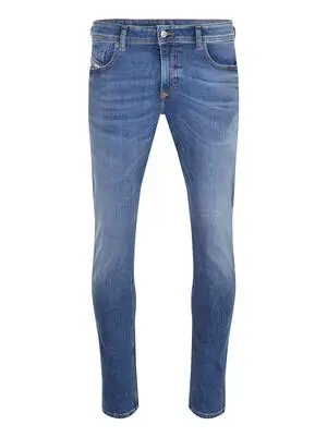 DIESEL® Slim-fit Stonewashed Jeans - Medium Blue