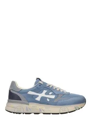 Premiata Lace-up Round Toe Sneakers - Blue