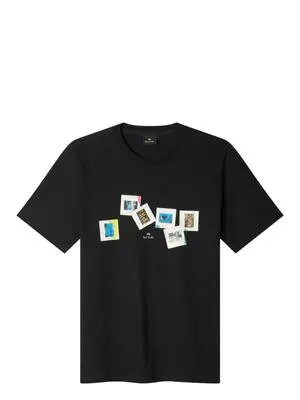 Paul Smith Polaroid Print T-shirt - Black