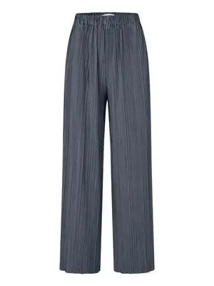 SAMSOE SAMSOE Samsoe Samsoe Pleated Wide-Leg Jersey Trousers