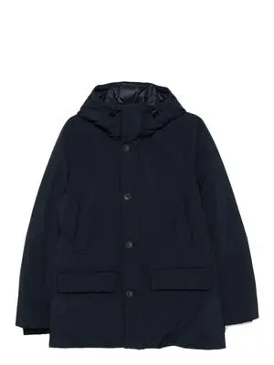 Woolrich Hooded Down Puffer Jacket - Black
