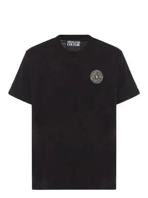 Versace Logo-print T-shirt - Black