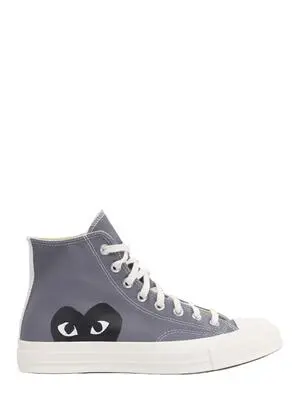 Comme Des Garçons X Converse High Top Sneakers - Gray