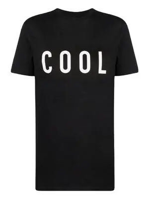 Dsquared2 Slogan-print Short-sleeve T-shirt - Black