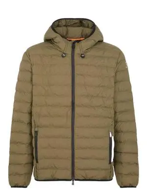 SUN 68 Sun 68 Quilted Hooded Jacket With Waterproof Zipper