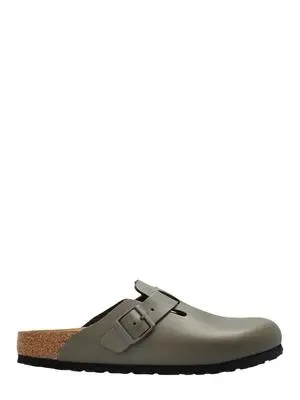 BIRKENSTOCK Birkenstock Boston Clogs With Adjustable Strap Grey