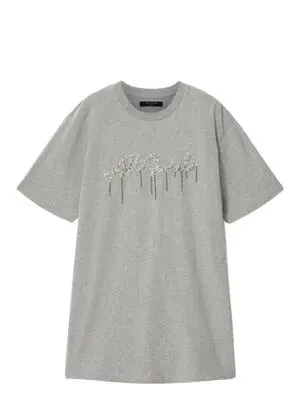 ALLSAINTS ALLSAINTS Sequin-Embellished Logo T-Shirt