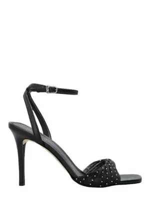 MICHAEL KORS Michael Michael Kors Studded Square-Toe High-Heeled Sandals