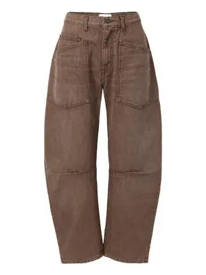 NILI LOTAN Shon Skinny Jeans - Brown