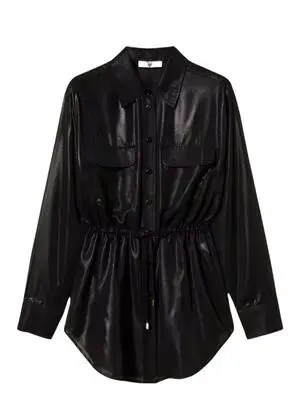 TWINSET Twinset Semi-Sheer Jacquard Shirt