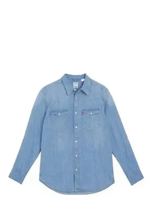 LEVI'S Levi's Barstow Denim Western Shirt Blue