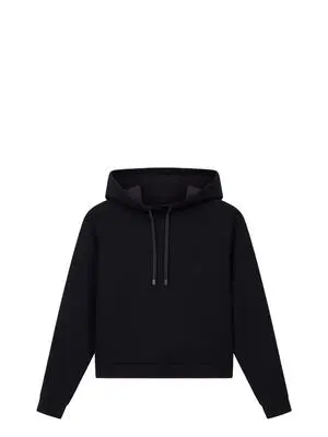 Armani Exchange Logo Hoodie - Black