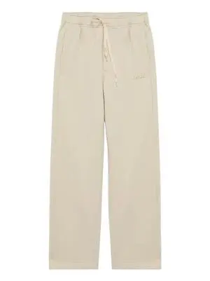 AUTRY Logo Embroidered Drawstring Track Pants - Nude