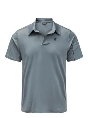 K-WAY Short Sleeve Polo Shirt - Gray