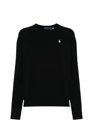 Ralph Lauren Polo Fleece Crewneck Sweatshirt - Polo Black