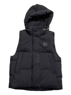 Canada Goose Padded Hooded Gilet - Black