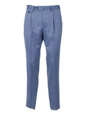 PT TORINO Pleated Trousers - Blue