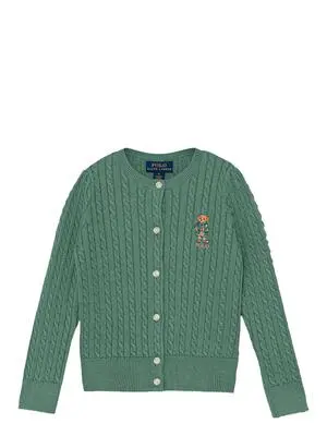 Polo Ralph Lauren Cable Knit Cardigan - Green