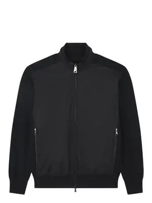PAUL  SHARK Paul & Shark Wool Zip-up Sweater - Black