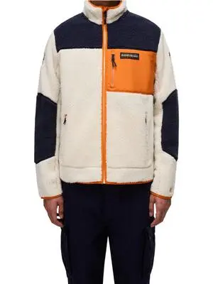NAPAPIJRI Long-sleeved Fleece Jacket - Black