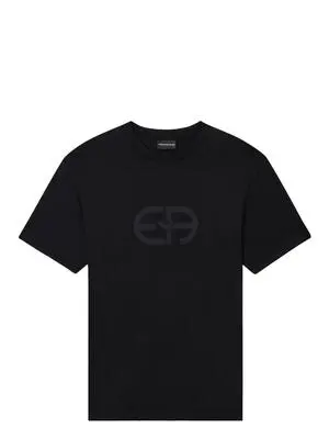 Emporio Armani Logo-detail T-shirt - Black