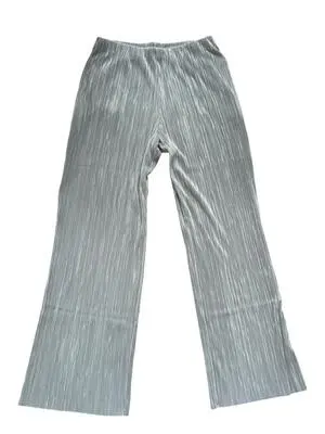 CALVIN KLEIN Crinkled Wide-Leg Elasticated Waistband Pants