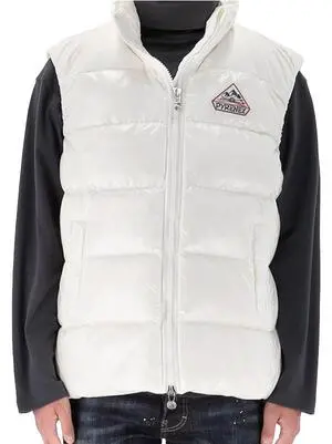 PYRENEX Pyrenex Down Vest With Stand Collar And Zip Closure
