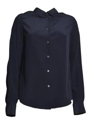 Aspesi Long Sleeve Shirt With Button Closure And Buckle Cuffs - Black