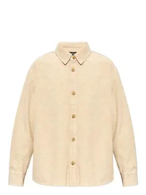 A.p.c. Bobby Corduroy Shirt - Nude
