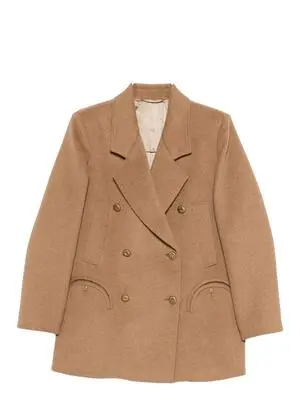 BLAZÉ MILANO Double-breasted Blazer - Camel