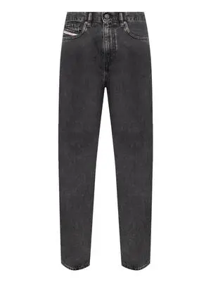 DIESEL® D-air Straight-leg Jeans - Black