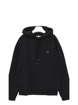 Maison Kitsuné Bold Fox Head Patched Hoodie - Black