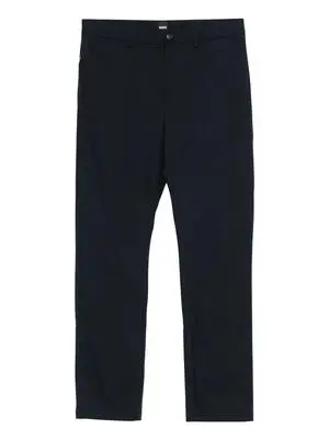 Hugo Boss Stretch Slim-fit Trousers - Black