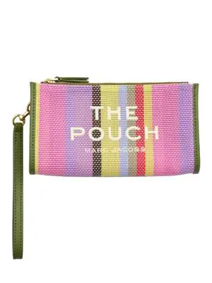 Marc Jacobs Marc Jacobs Striped Mesh Pouch Multicolor
